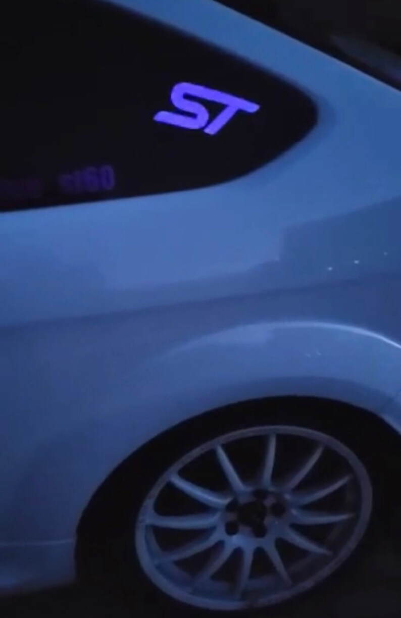 Ford Puma MK2 Ford Performance and ST Light up Window Decal - Etsy