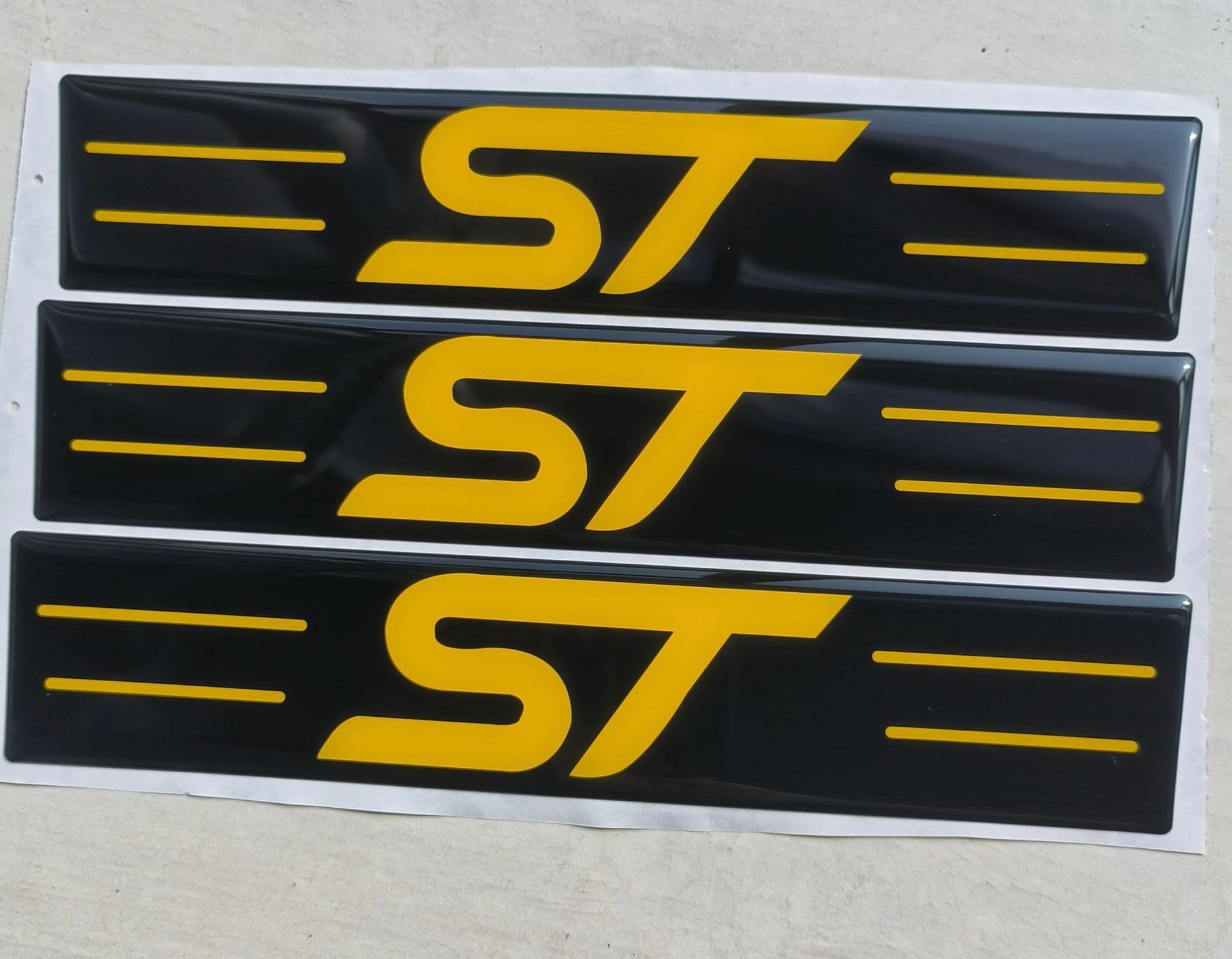 MK3/3.5 Focus ST Engine Gel Badge - Etsy