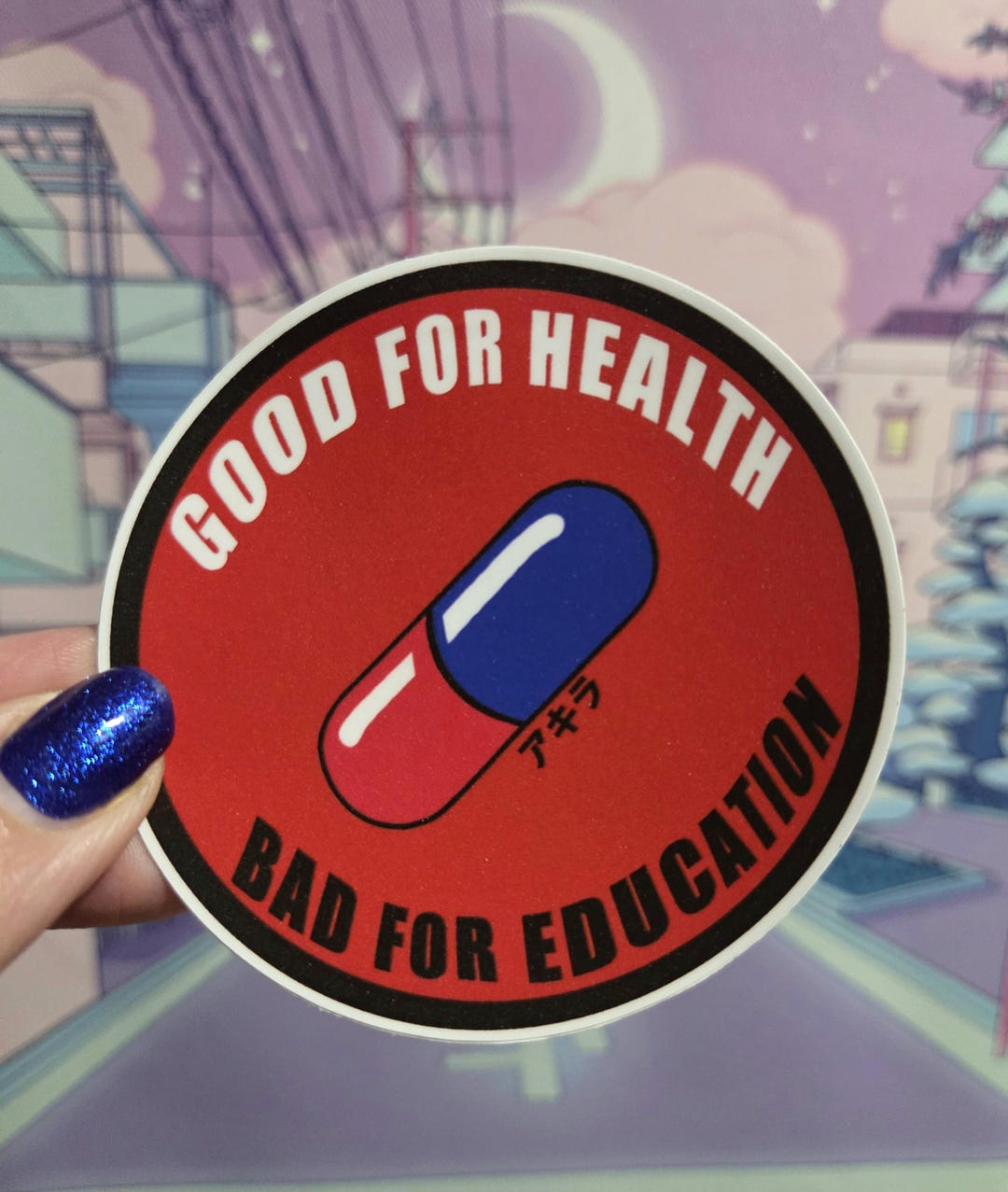 Akria Jacket Sticker - Etsy