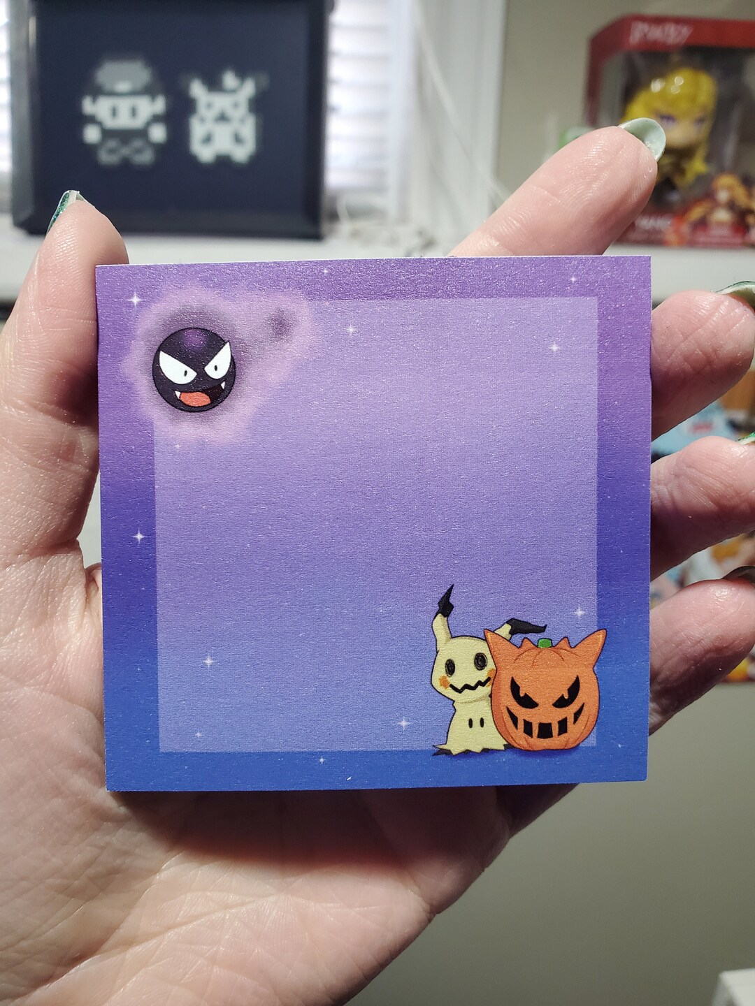 Ghost Monsters Sticky Note - Etsy
