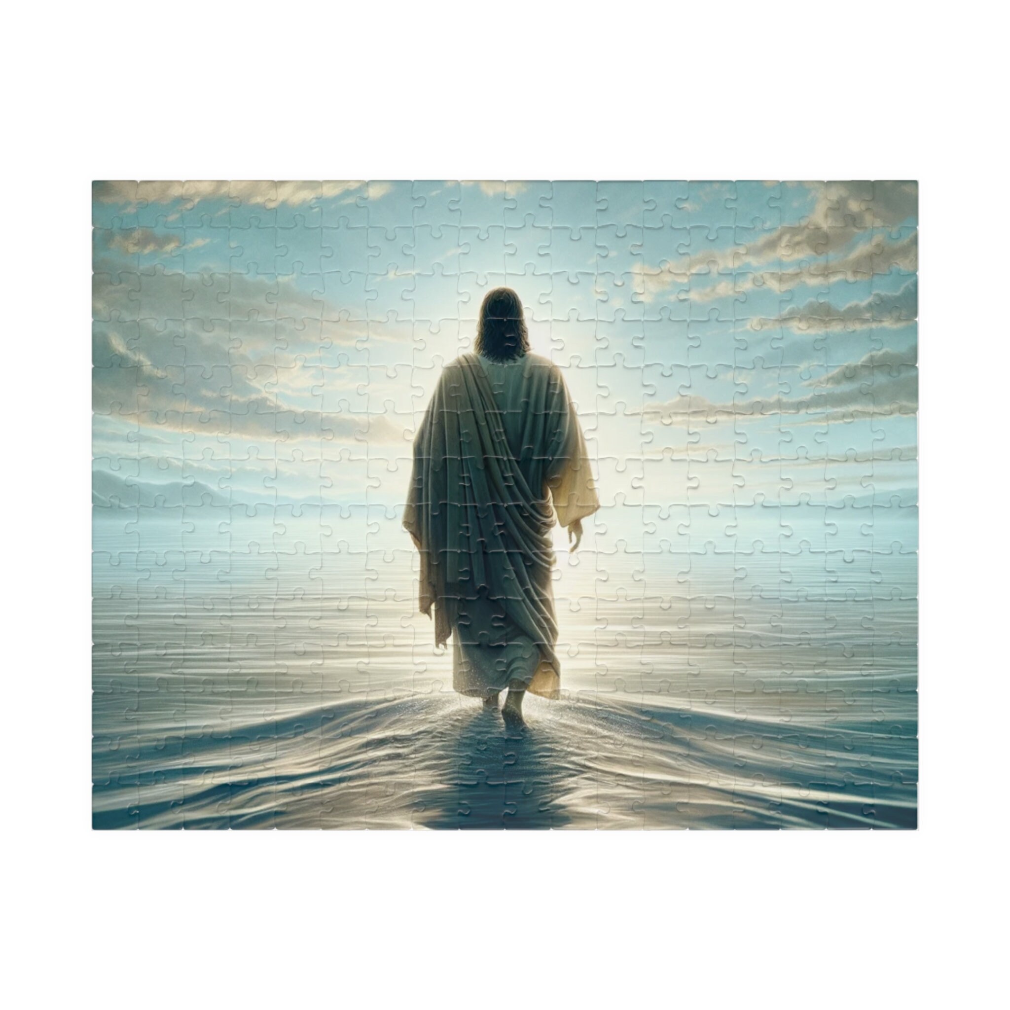 Jesus Walks on Water Puzzle Christ Puzzle, Bible Puzzle, Jesus Puzzle ...