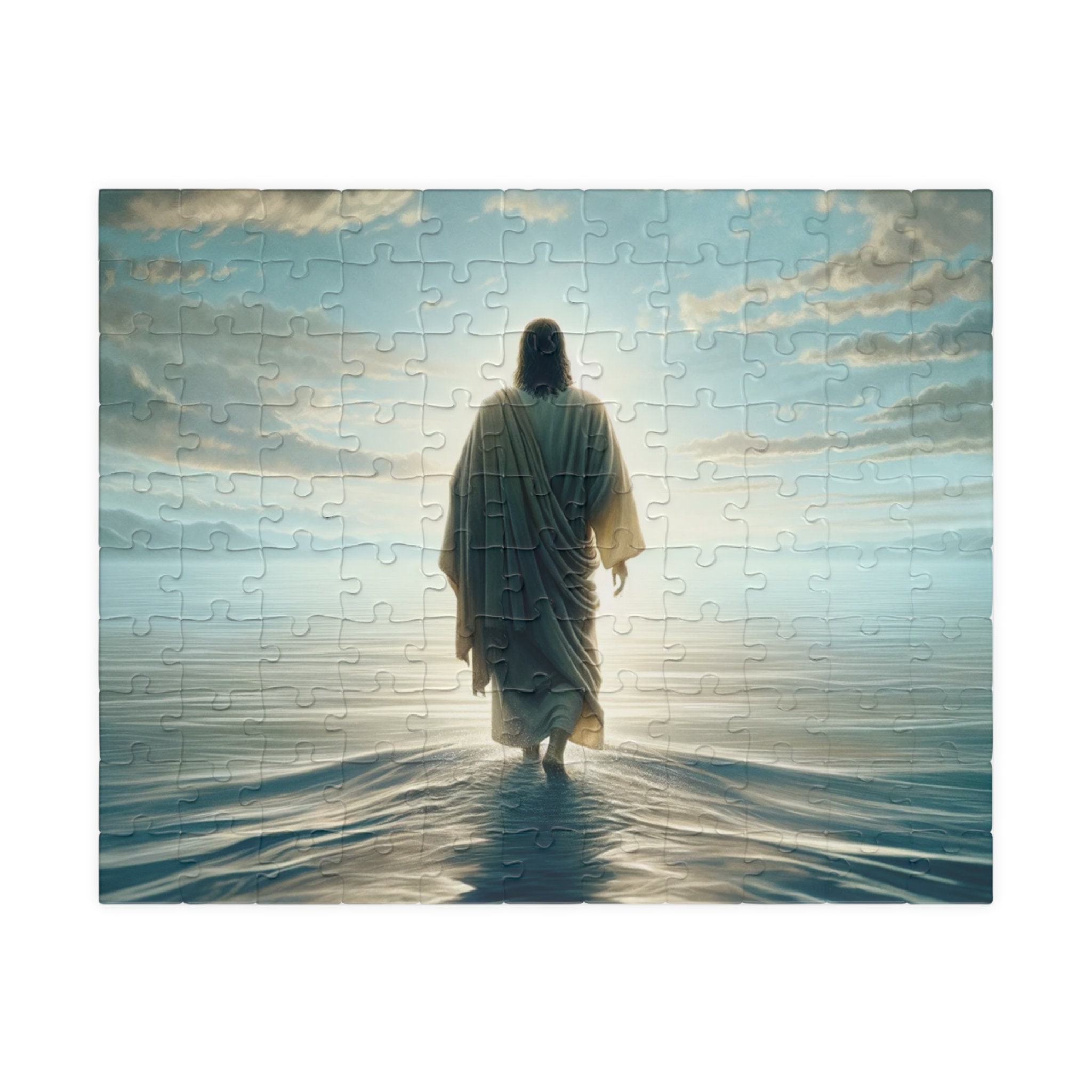 Jesus Walks on Water Puzzle Christ Puzzle, Bible Puzzle, Jesus Puzzle ...