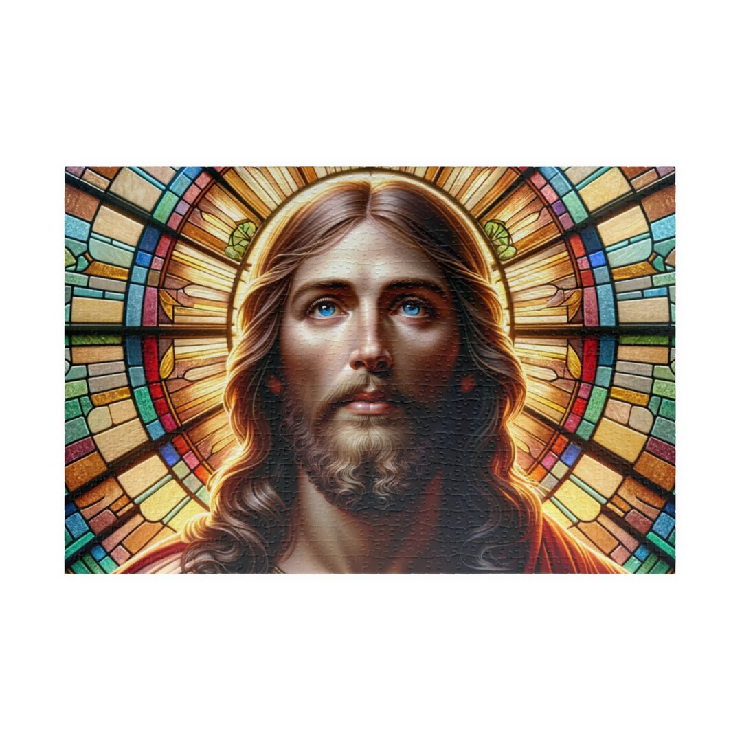 Jesus the Holy One Puzzle - 1014 Pcs, Bible Puzzle, Jesus Puzzle ...