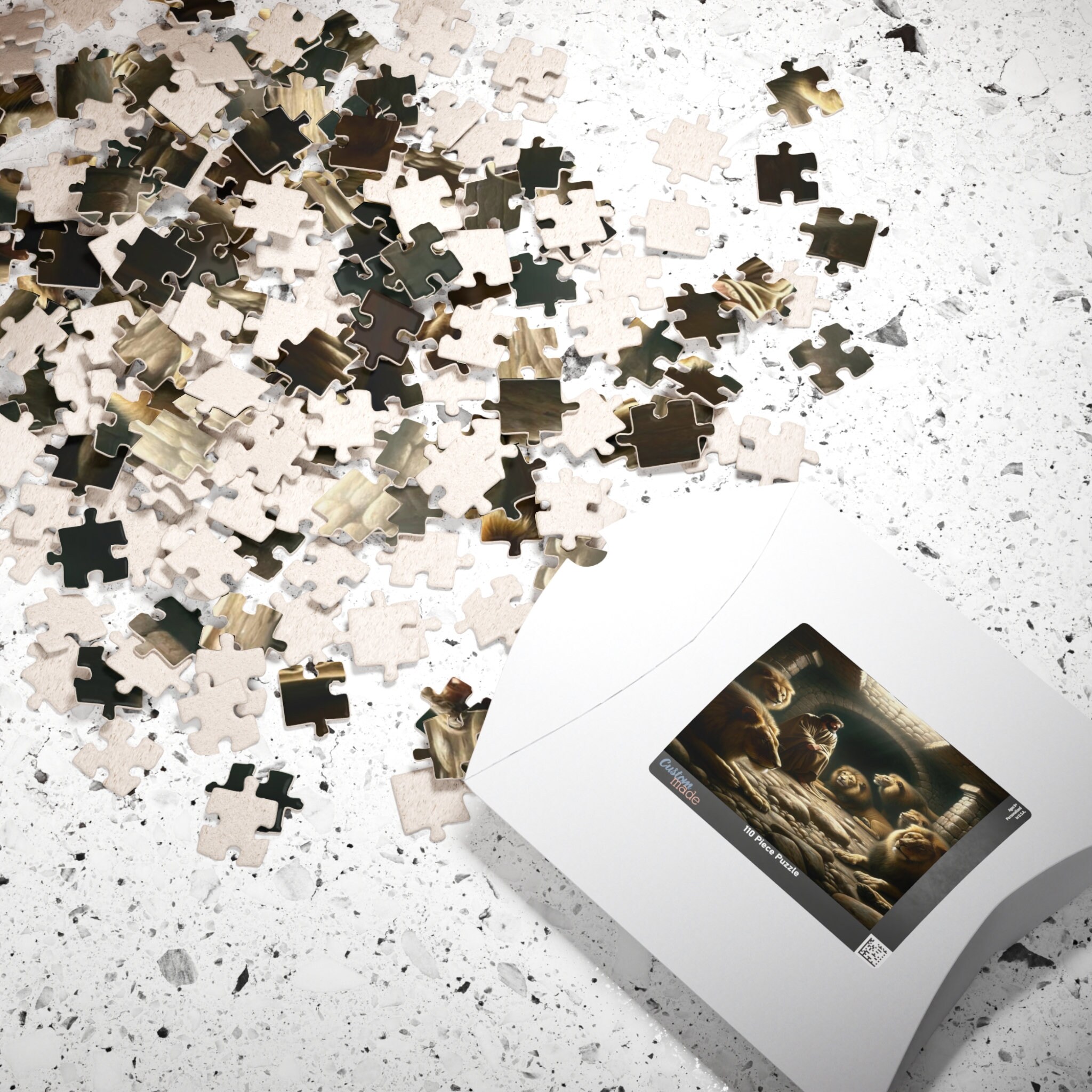 Daniel in the Lions Den Puzzle - Christ Puzzle, Bible Puzzle, Jesus ...