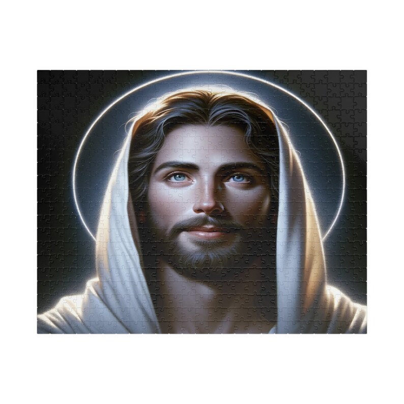Sacred Light Portrait - Christ Bible Jesus Christian Easter Puzzle ...