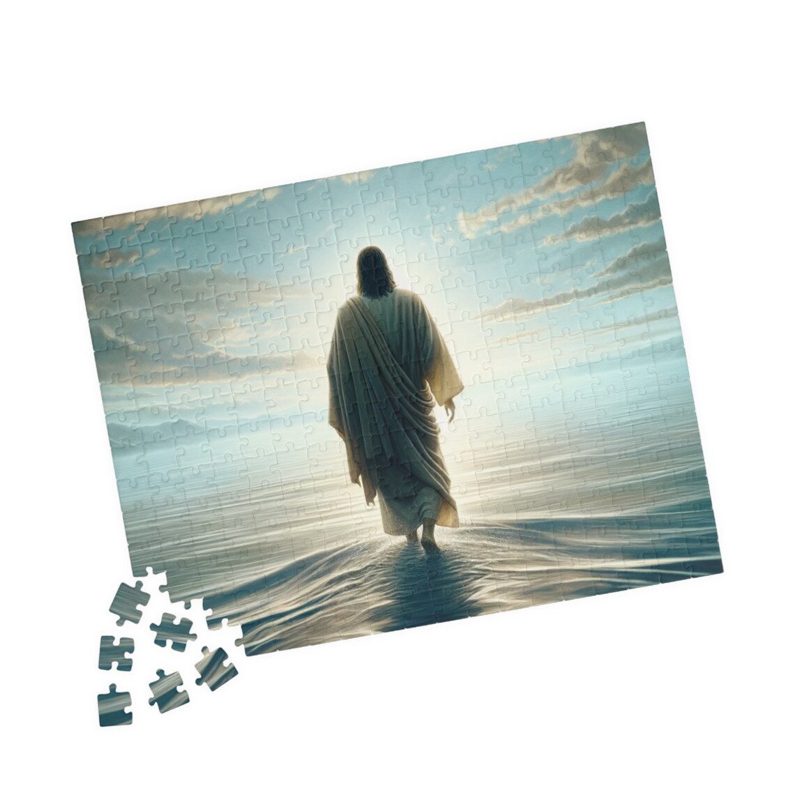 Jesus Walks on Water Puzzle Christ Puzzle, Bible Puzzle, Jesus Puzzle ...