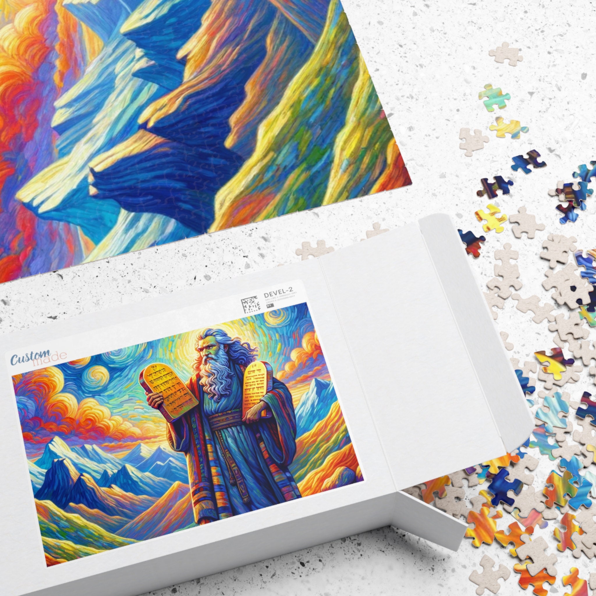 Moses and the Ten Commandments Puzzle, Easter Puzzle, Christ Puzzle ...