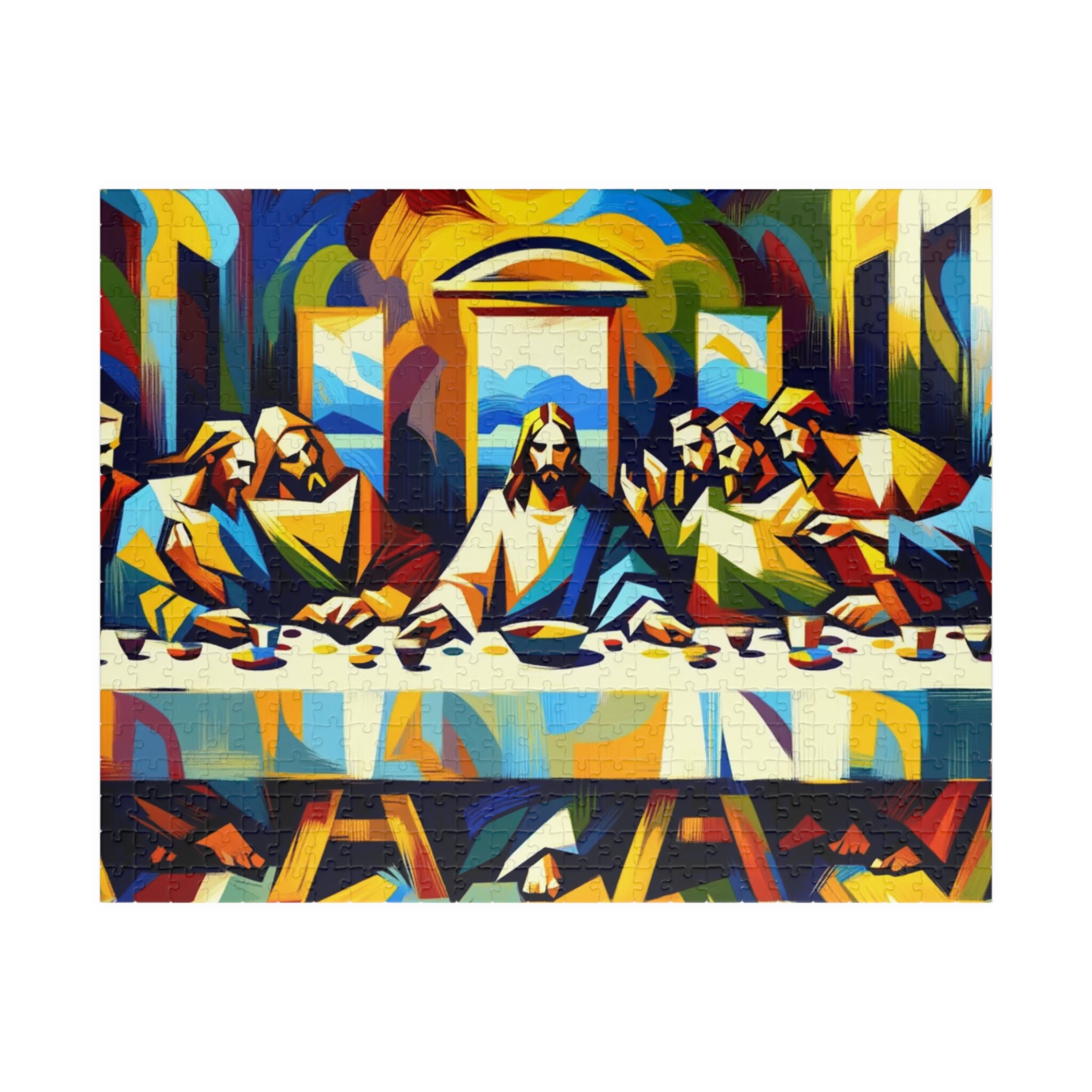 The Last Supper Puzzle, Christ Puzzle, Bible Puzzle, Jesus Puzzle ...