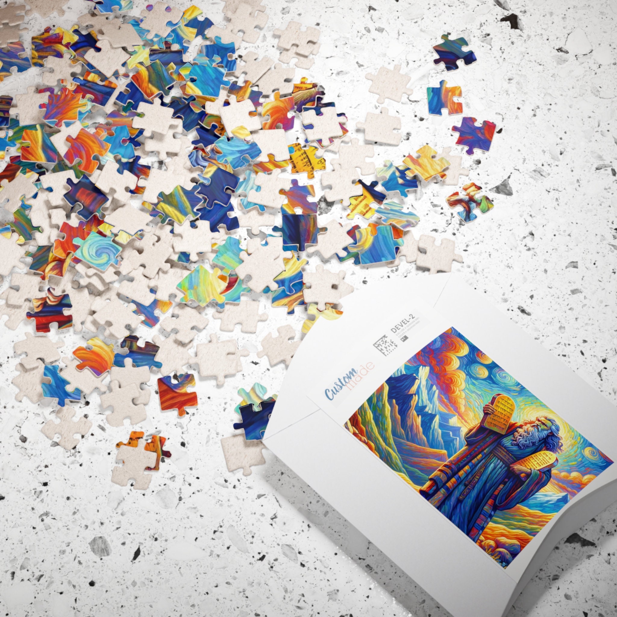 Moses and the Ten Commandments Puzzle, Easter Puzzle, Christ Puzzle ...