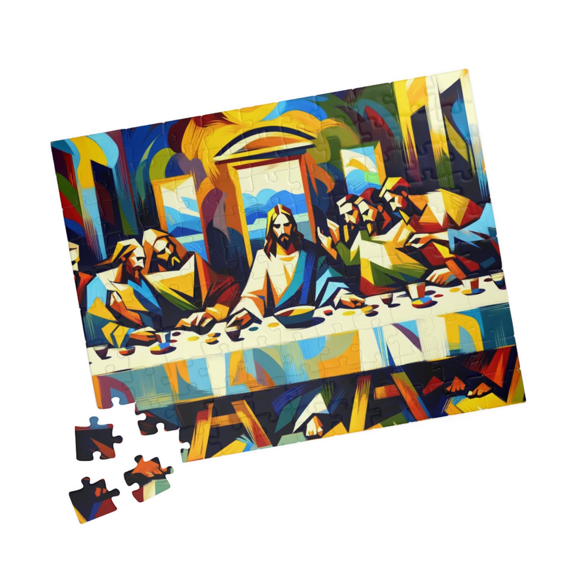 The Last Supper Puzzle Christ Puzzle Bible Puzzle Jesus Puzzle Faith Puzzle Christian