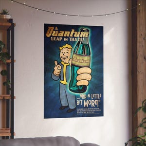 Fallout Poster Vault Boy Fallout 4 Gift for Him/her - Etsy