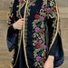 Tatreez Split Sleeve Jacket-black With Gold & Multi-color Accents - Etsy
