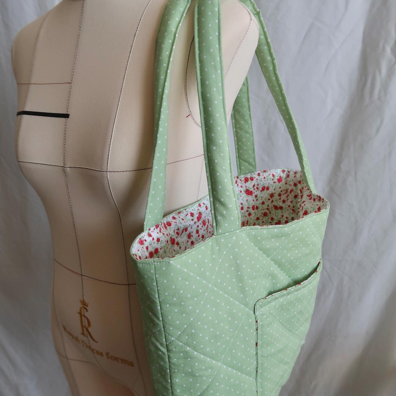 Quilted Tote Bag - Etsy
