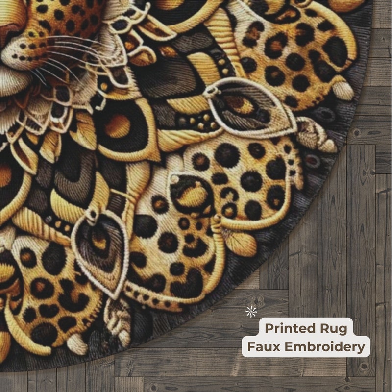 Animal Print Rug - Etsy