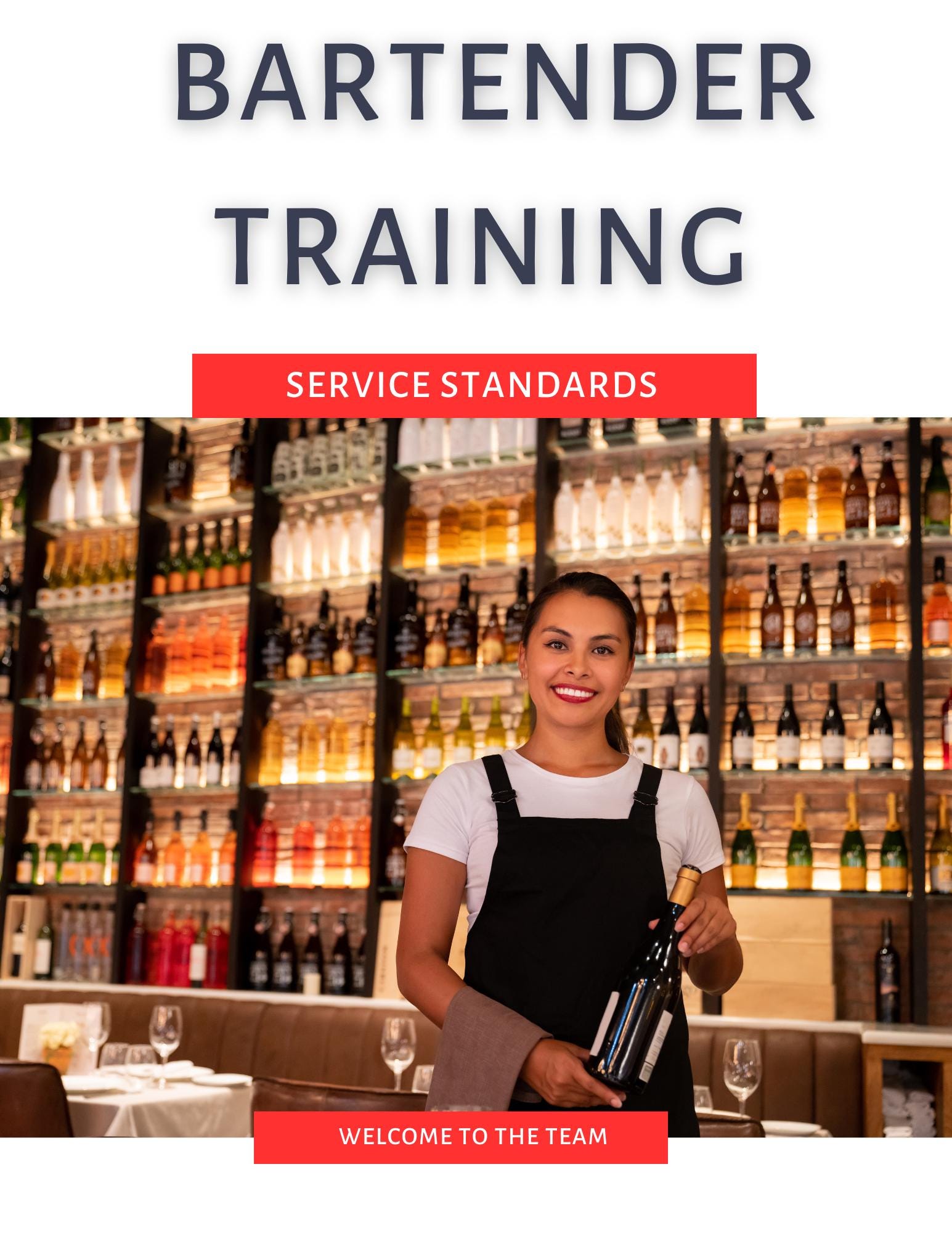 Bartender Training Program - Etsy