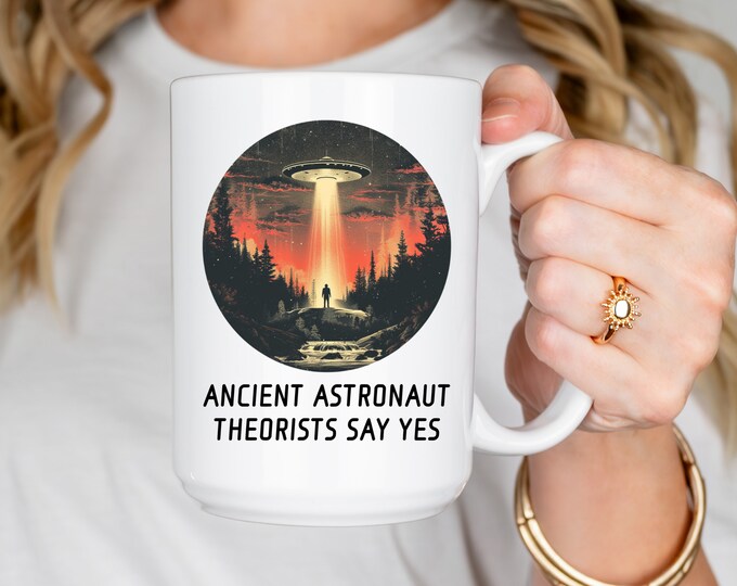 UFO Aliens Coffee Mug My Friend Went to Area 51 and All I Got Was This ...