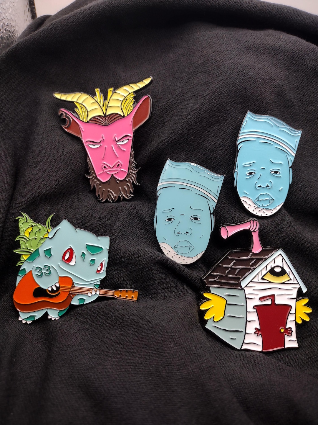 BMFS #33 Pin Set ~ Billy Strings 5 Pin Set Alll Numbered 33 - Etsy