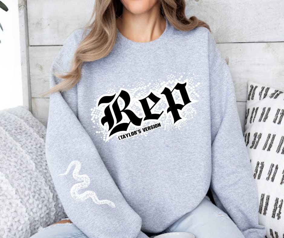 Reputation Taylors Version Sweatshirt, Rep Era, TS 6, Pop Star Tribute ...