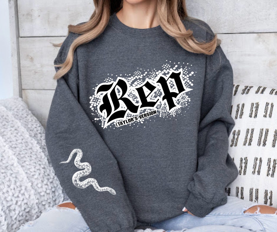 Reputation Taylors Version Sweatshirt, Rep Era, TS 6, Pop Star Tribute ...
