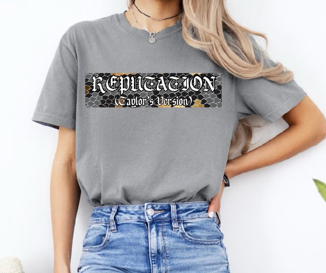 Reputation Snake T-shirt, Reputation Era Top, Rep Taylors Version Tee ...