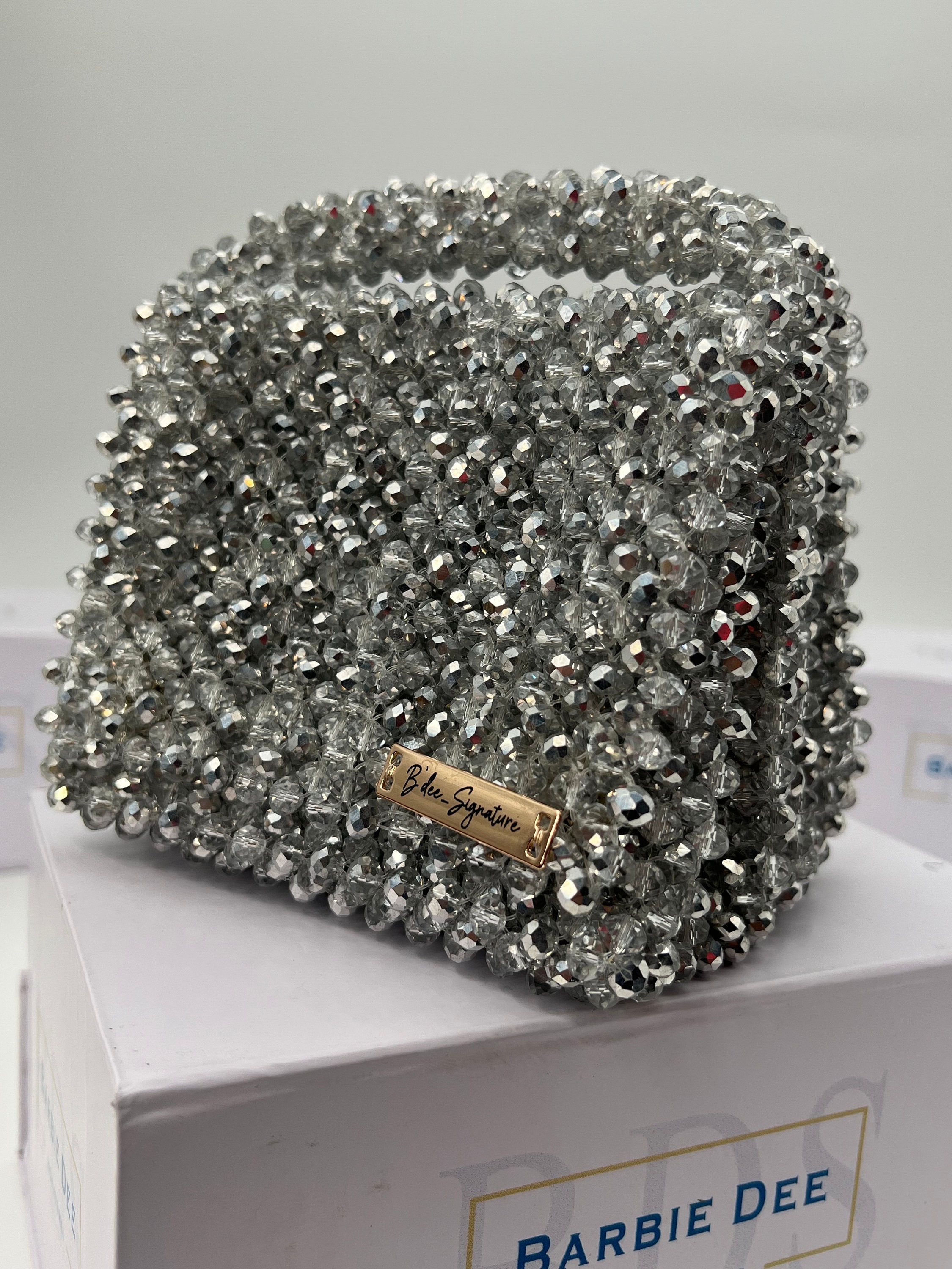 Crystal Beaded Handbag: Luxury Women's Purse - Etsy