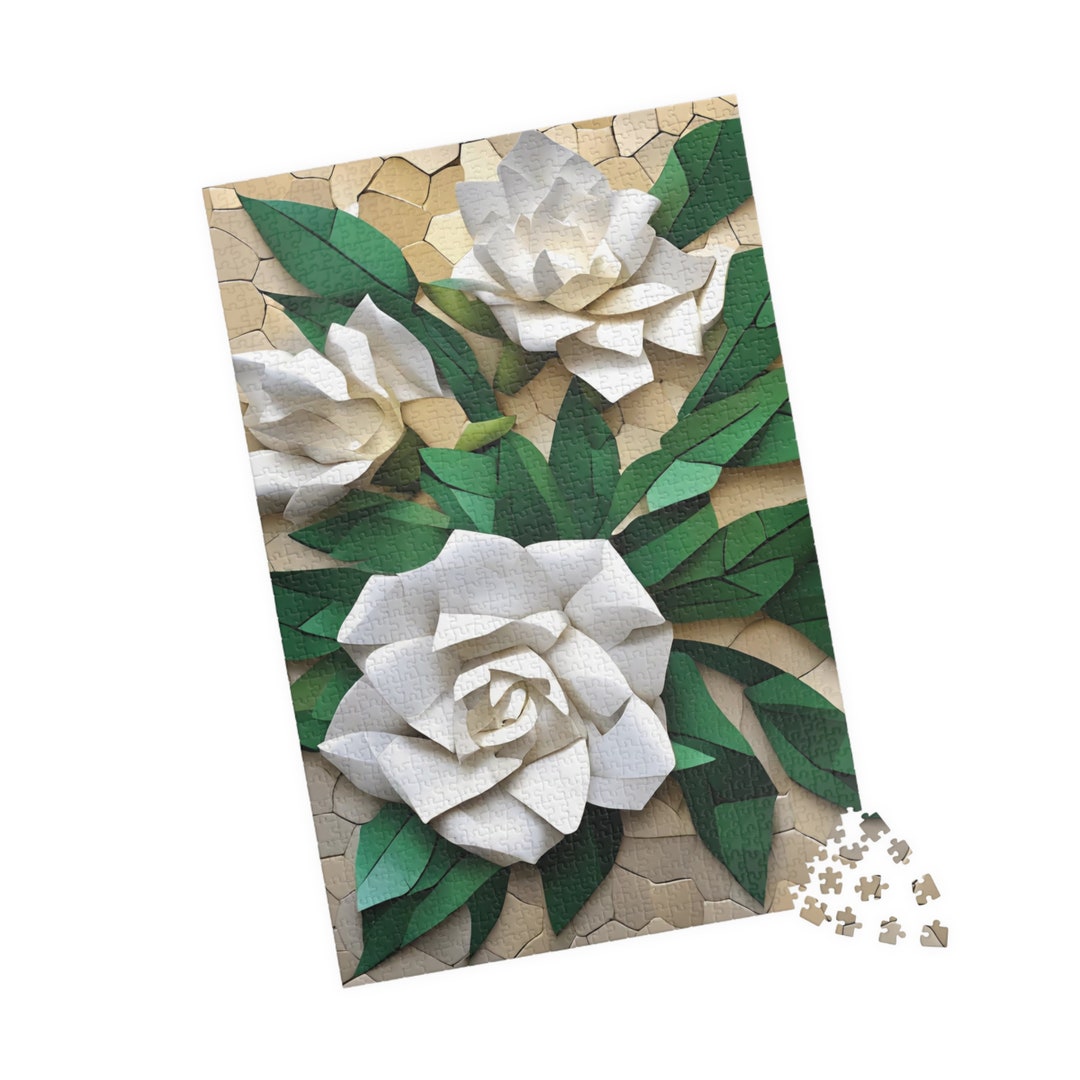 Flower Jigsaw, Nature Jigsaw, Gardenia Puzzle, Adult Jigsaw, 250 Piece ...