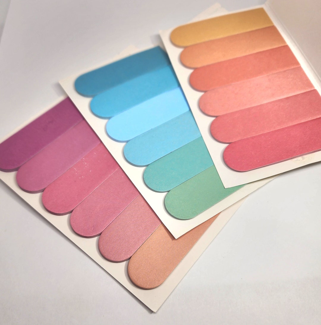 Gradient Sticky Tabs - Etsy