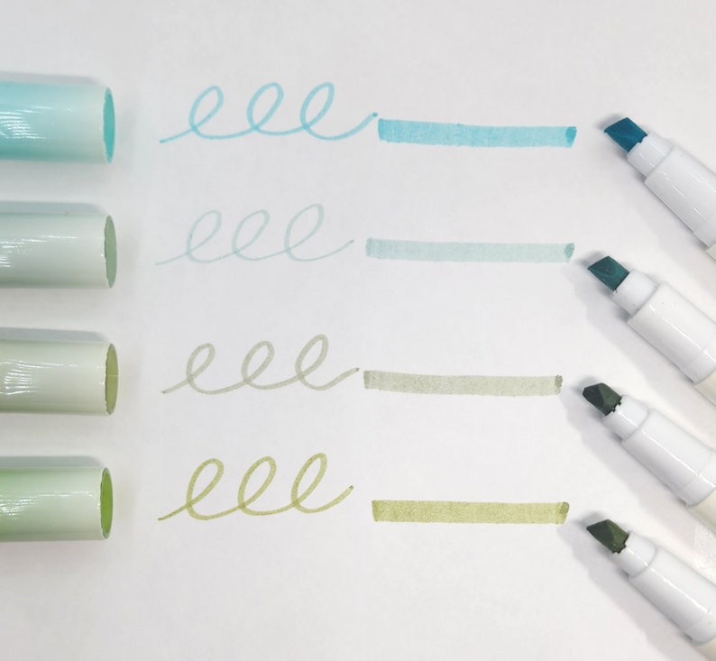 Gradient Highlighter Set - Set of 4 - Etsy