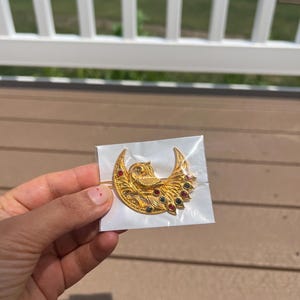 Gold Plated Hair Pin Chandrama / Hair Accesories / Gold Plated ...