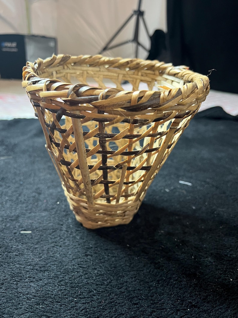 Handcrafted Nepali Dhoko Basket: Bamboo Woven Decor / Nanglo - Etsy