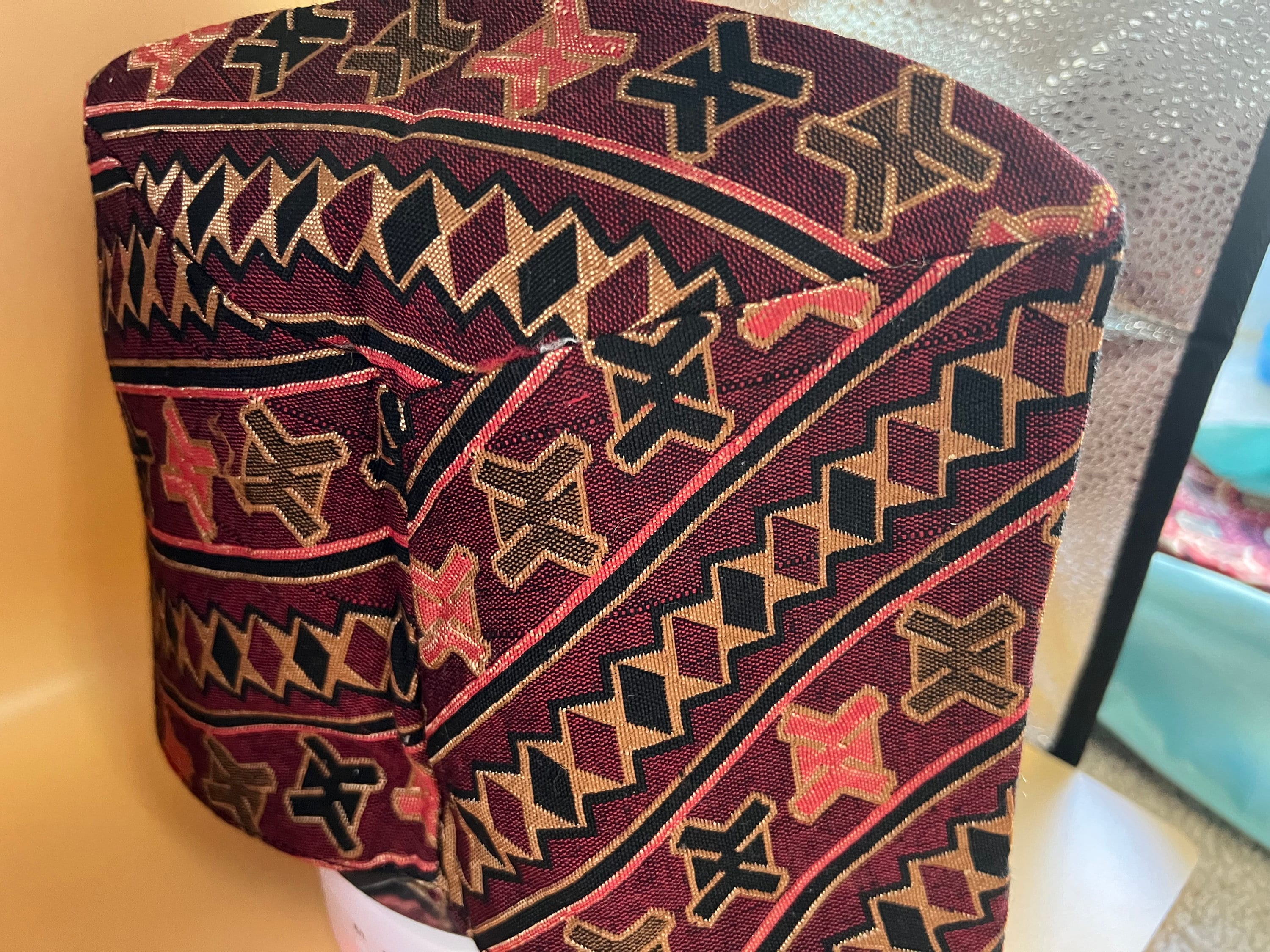 Large Palpali Dhaka Topi: Traditional Nepali Hat - Etsy