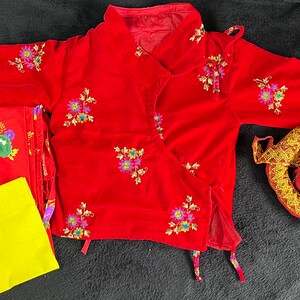 Nepalese Gunyo Choli Set: Traditional Coming-of-age Dress - Etsy
