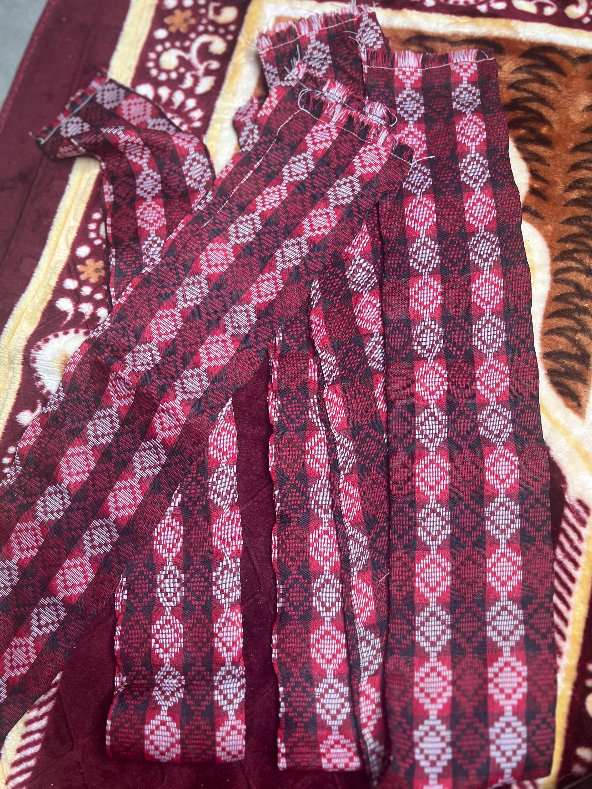 Nepali Dhaka Khada: Ceremonial Print Scarf - Etsy