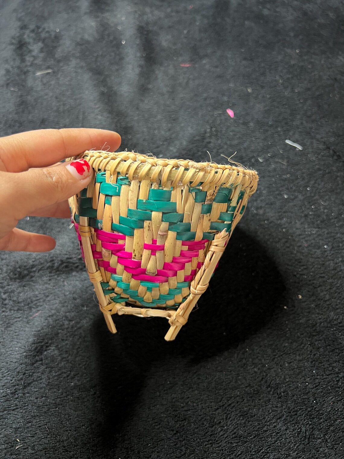 Handcrafted Nepali Dhoko Basket: Bamboo Woven Decor / Nanglo - Etsy