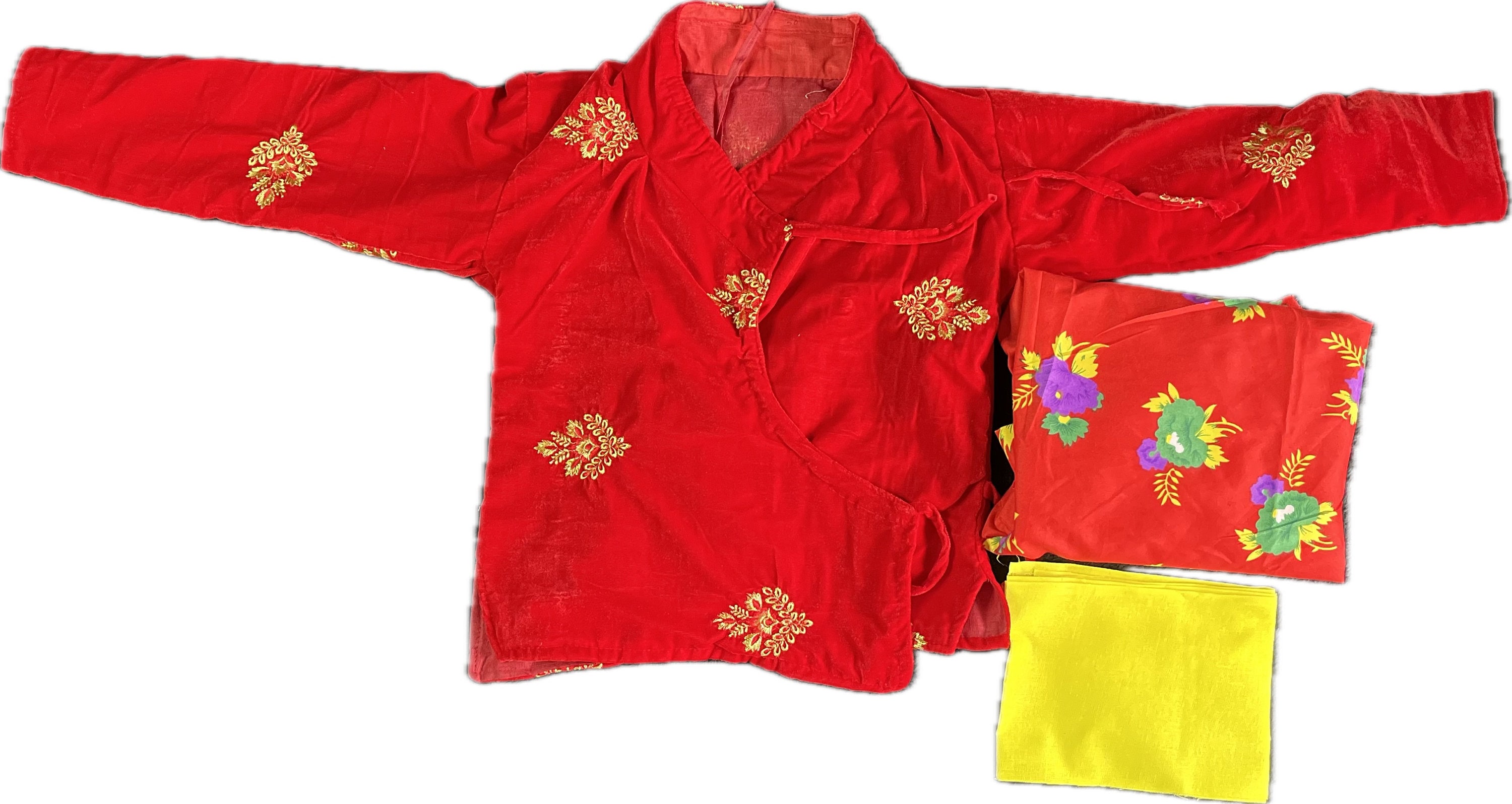 Nepalese Gunyo Choli Set: Traditional Coming-of-age Dress - Etsy