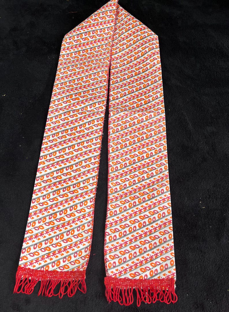 Nepali Dhaka Khada: Ceremonial Print Scarf - Etsy