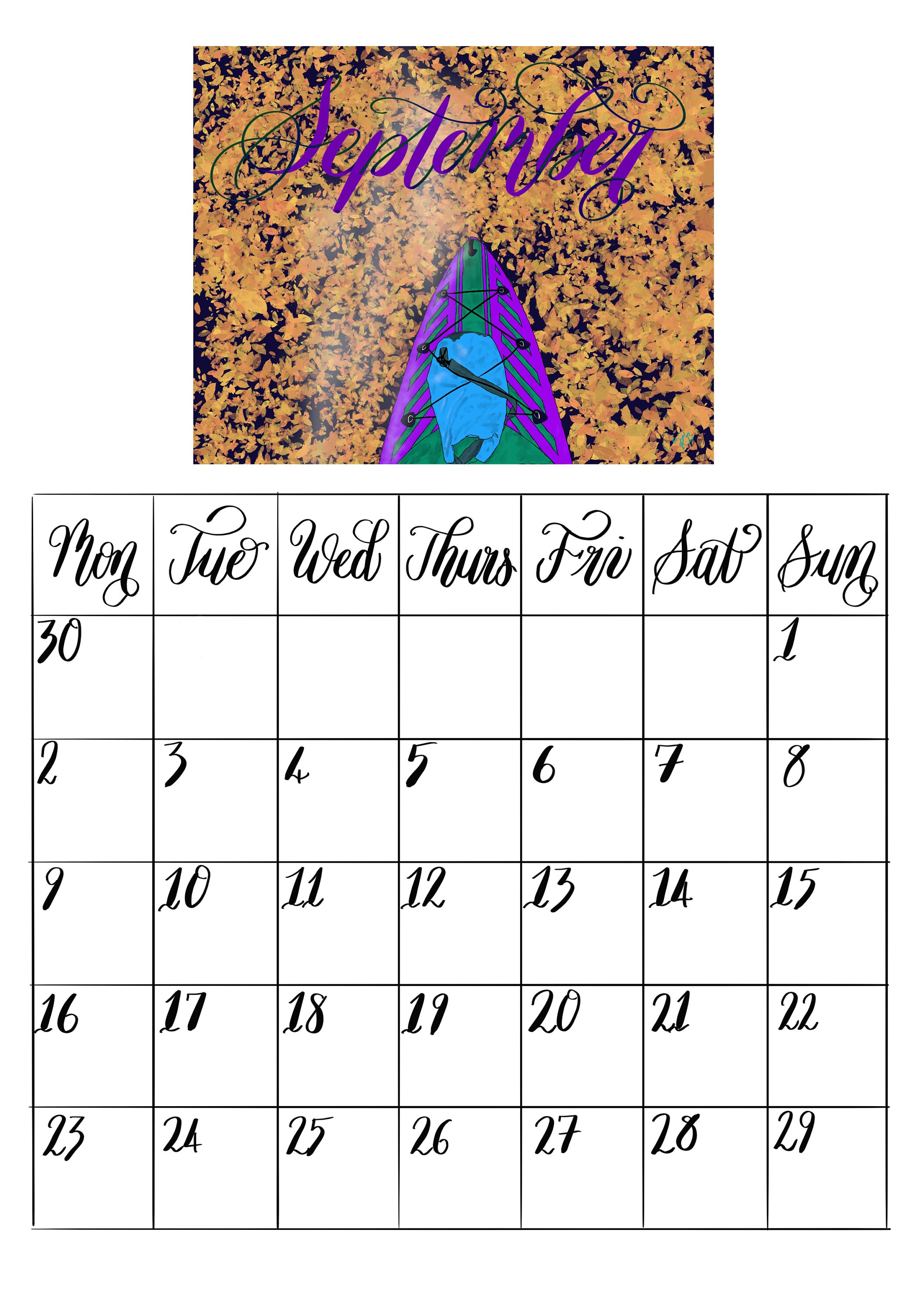 Wall Calendars - Etsy