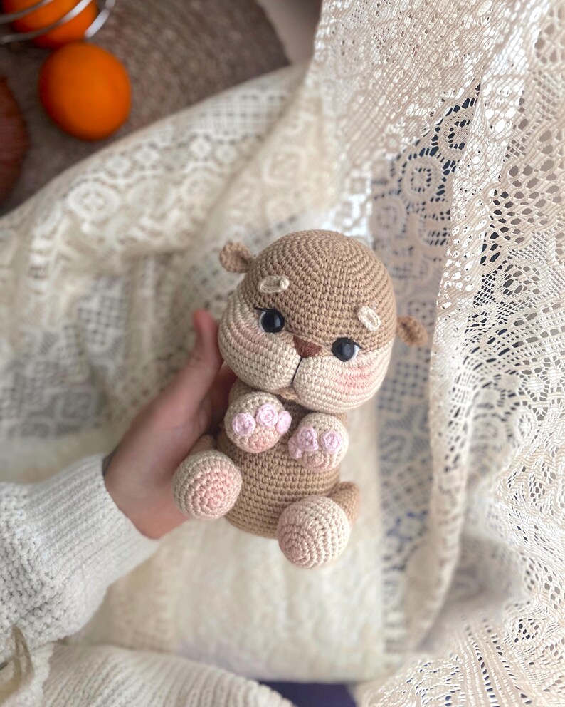 Otter Pattern, Cute Animal Digital Design, Nature-themed Print for DIY ...