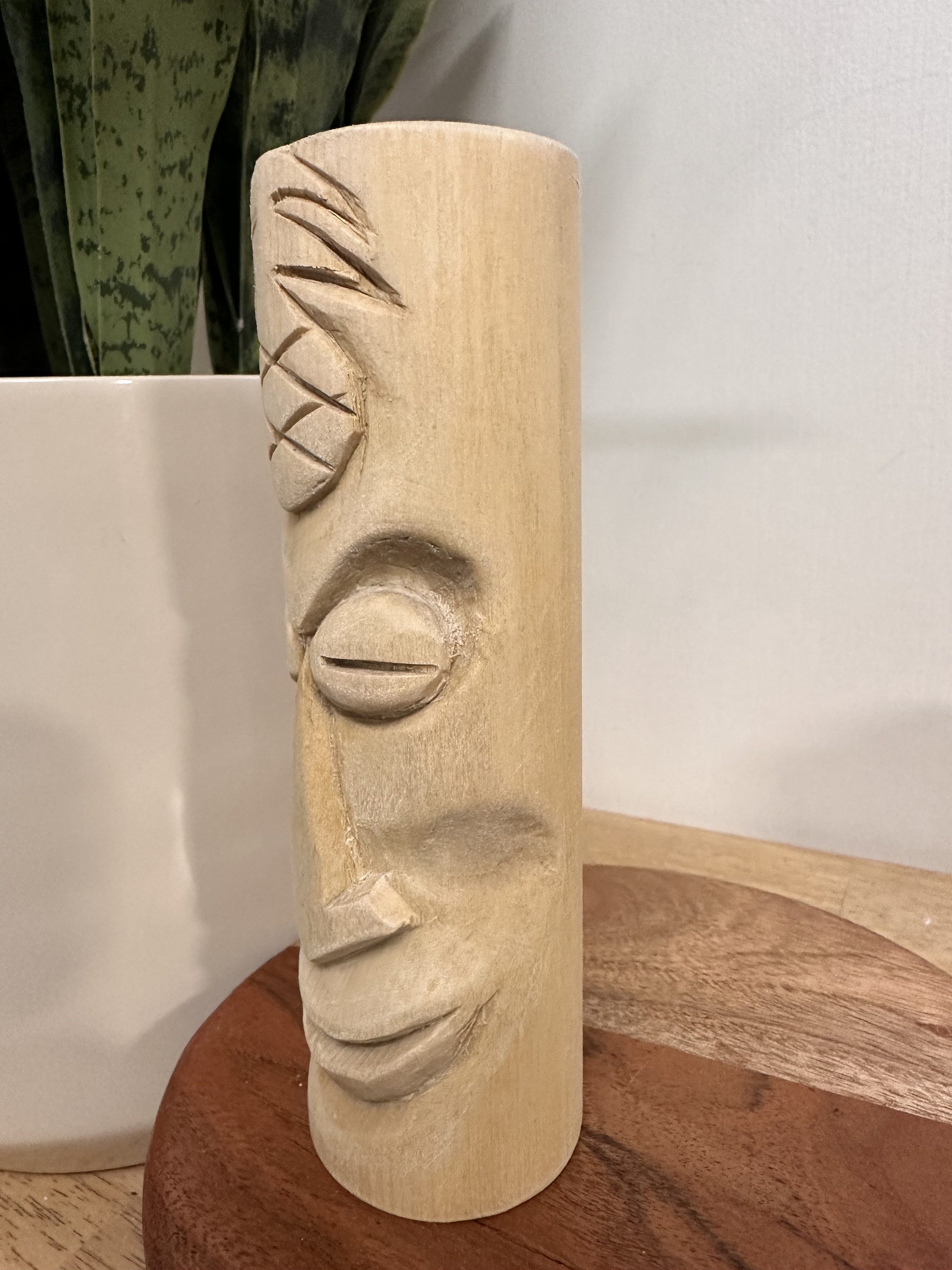 Hand Carved Tiki - Etsy