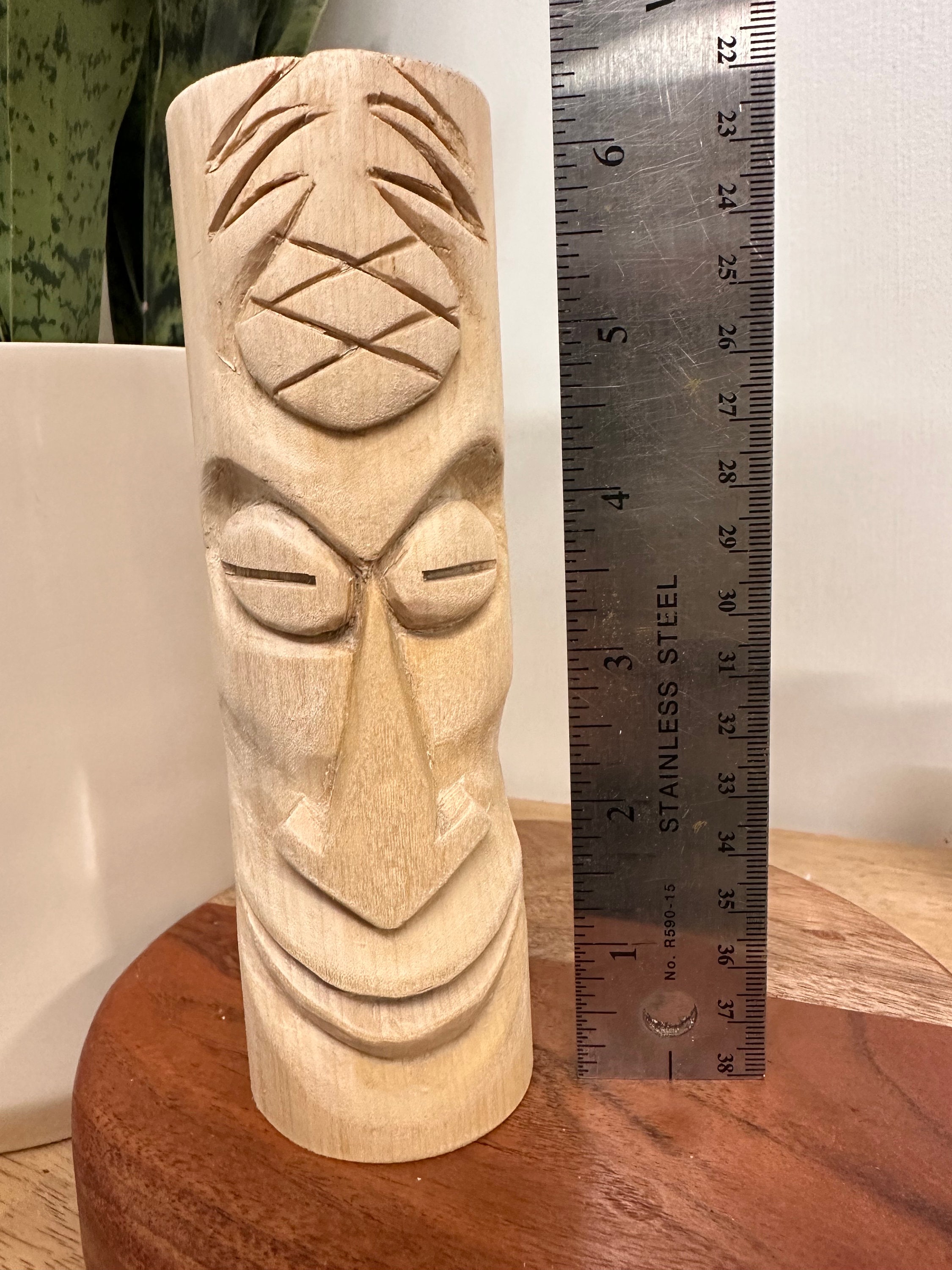Hand Carved Tiki - Etsy