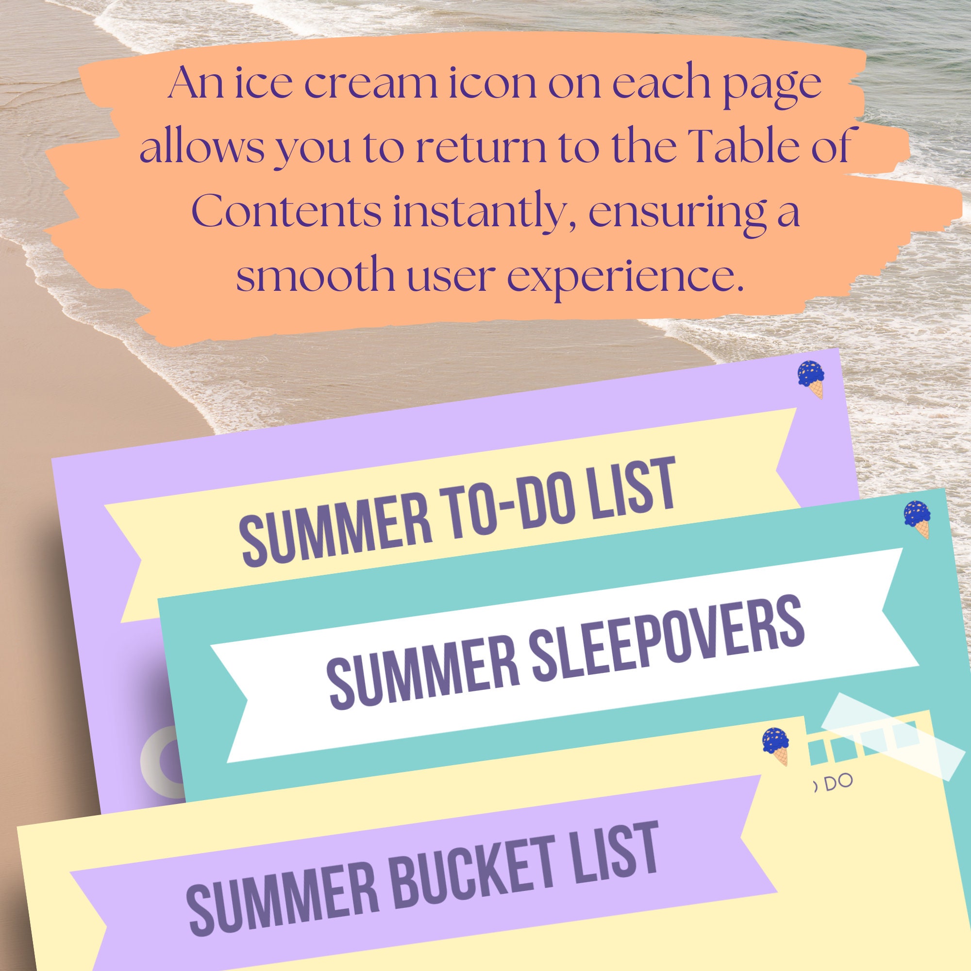 Editable Summer Planner, Kids Summer Schedule & Bucket List, Teens ...