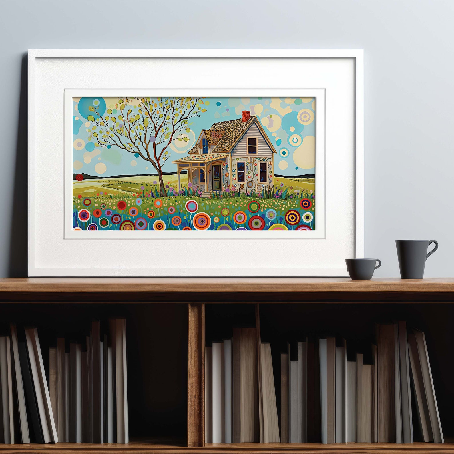 Cozy Homestead Wall Art, Country Life Home Decor, Meadow Farm ...