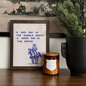 Vintage Cowboy Poster, Rustic Charm & Motivational Quote, Wild West ...