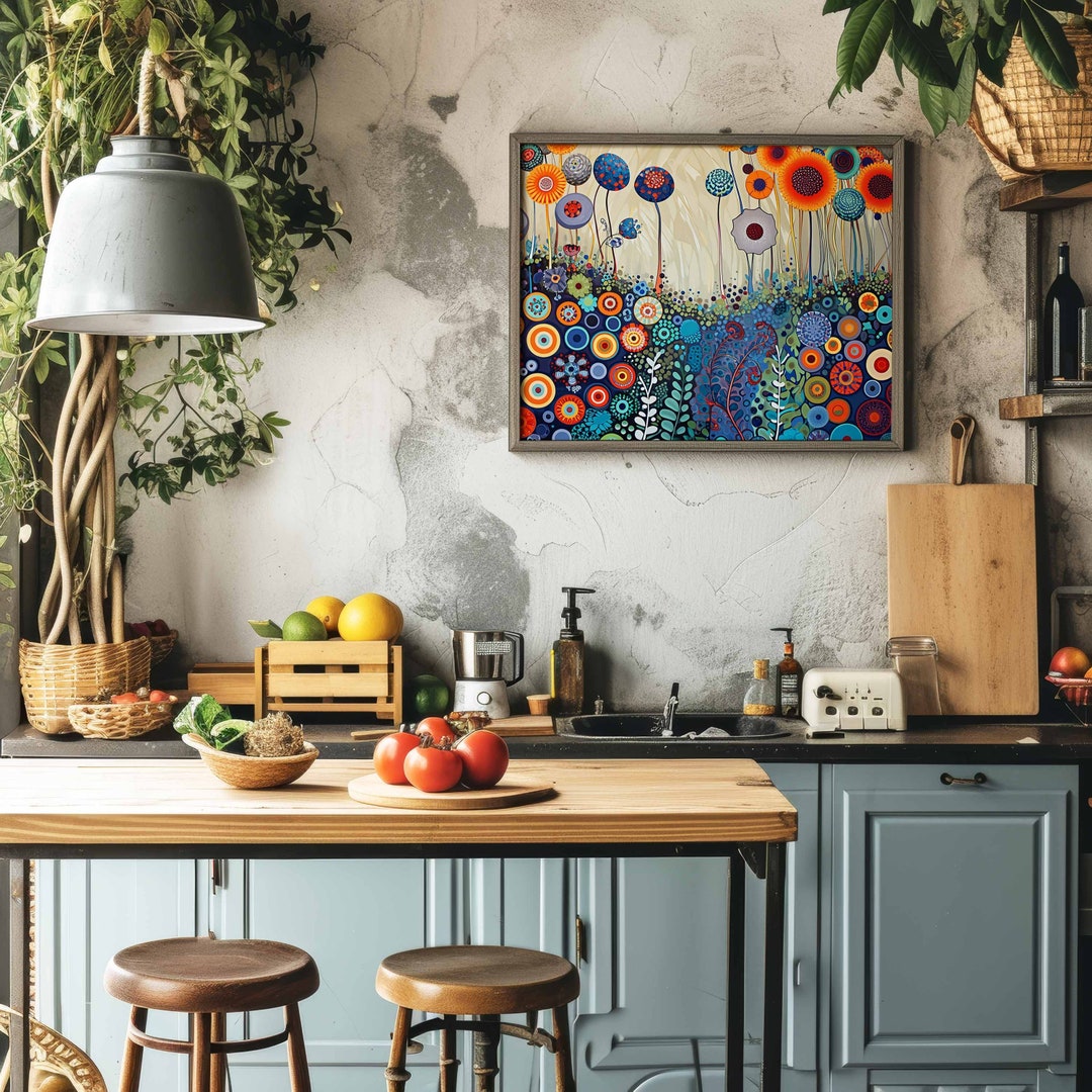 Wild Flowers, Instant Printable Download, Metis Inspired, Floral Print ...