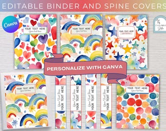 Customizable Classroom Binder & Spine Cover, Educator Organizer ...