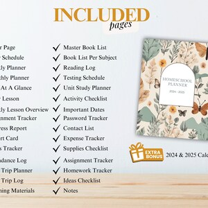 Homeschool Teacher Planner, Lesson Plan Printable, Academic Schedule ...