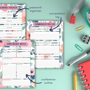 Teacher Planner, Lesson Plan Printable, Academic Schedule, Daily Lesson ...