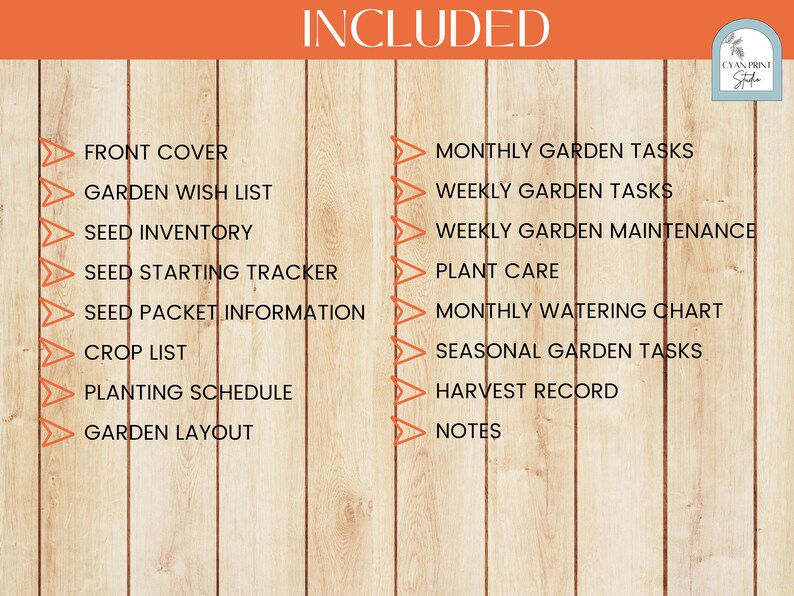 Printable Garden Planner, Garden Journal, Garden Log, Gardening ...