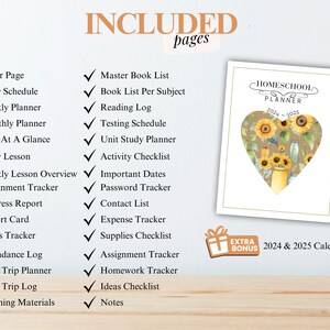 Editable Homeschool Planner, Lesson Plan Printable, Academic Planner ...