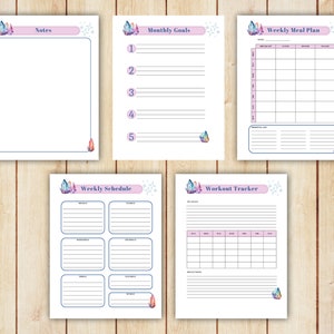 Printable July Planner, Monthly Planner, July Organizer, Daily Planner ...